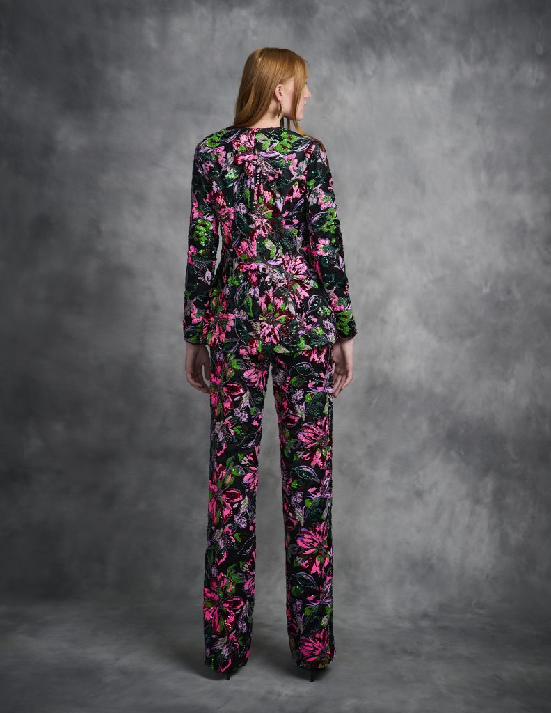 Floral Beaded Embroidered Jacket - Guillermo Pharis Bridal Wedding ...